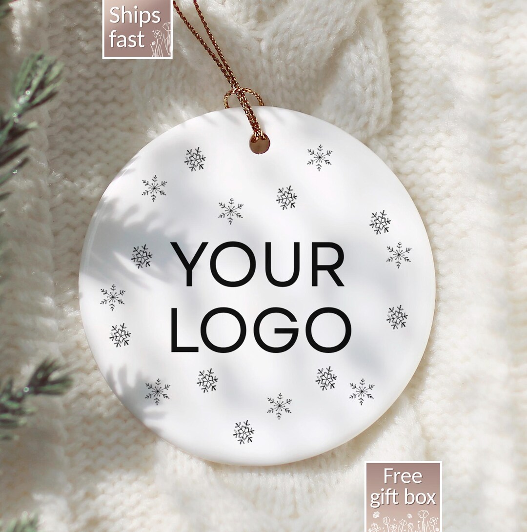 Custom Ornament Bulk, Logo Ornaments, Personalized Christmas Ornaments ...