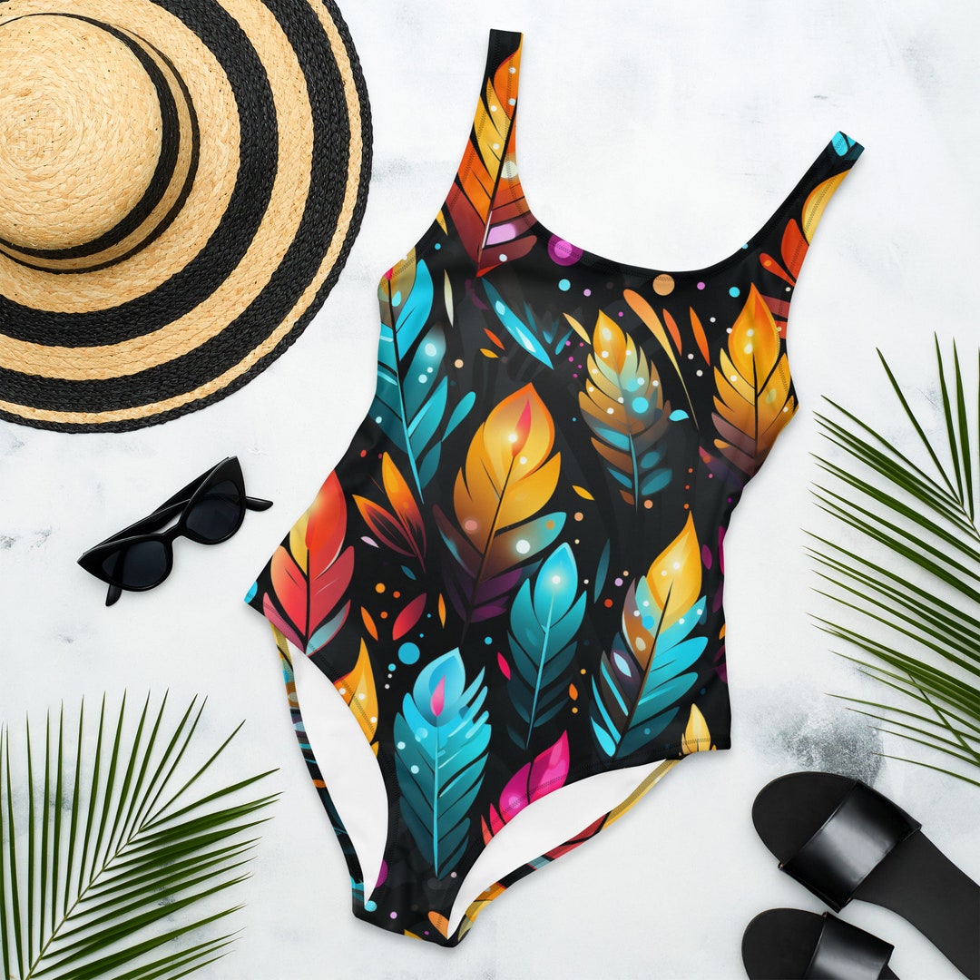 One-piece Swimsuit, Swimsuit, Swimwear, Pool Party Clothing. - Etsy