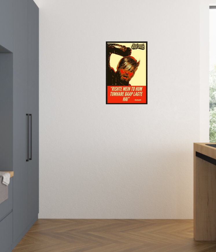 Shahenshah Quote Digital Art Poster | Amitabh Bachchan | Bollywood ...