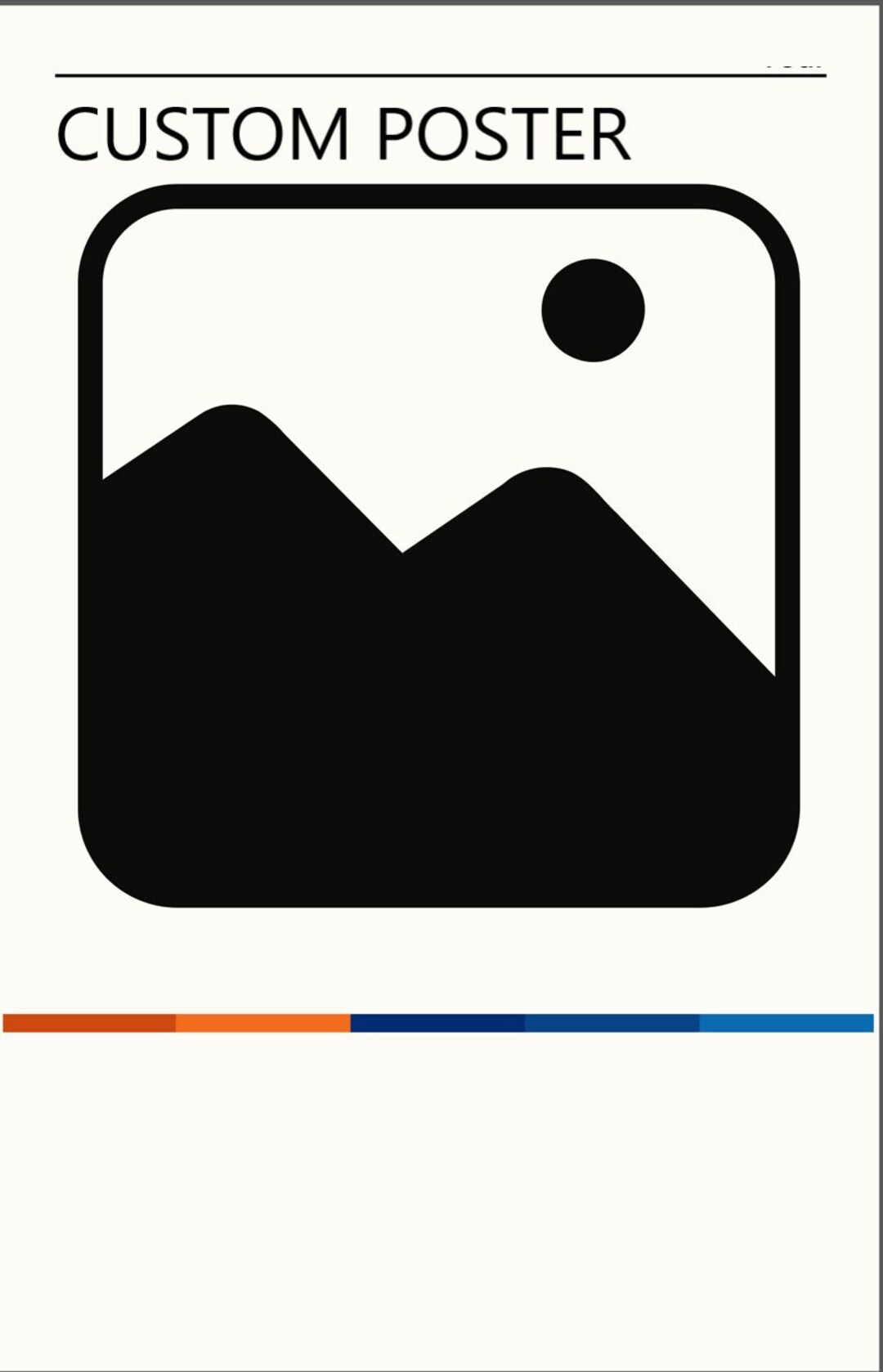 Custom Movie Poster | Instant Download - Etsy