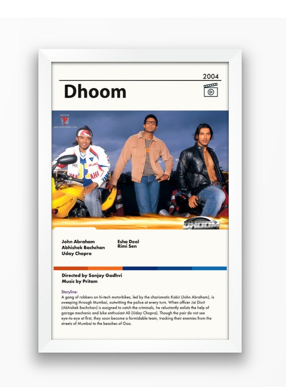 Dhoom 2004 Poster