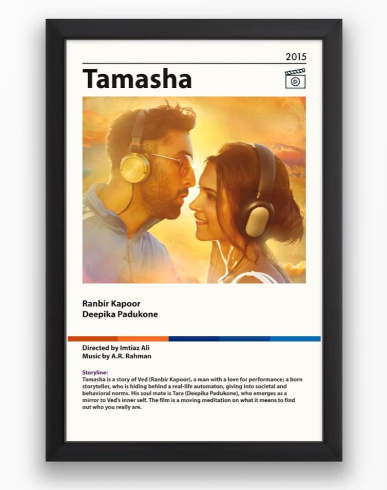 Tamasha Movie Digital Art Poster | Ranbir Kapoor | Deepika Padukone ...