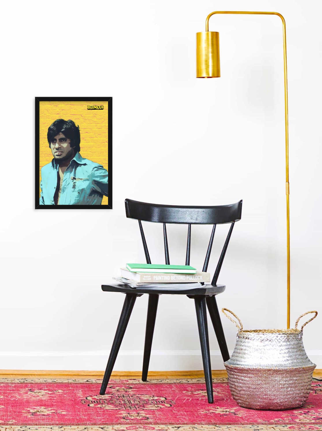 Amitabh Bachchan Poster | Deewar | Bollywood Movie | Vintage Wall Art ...