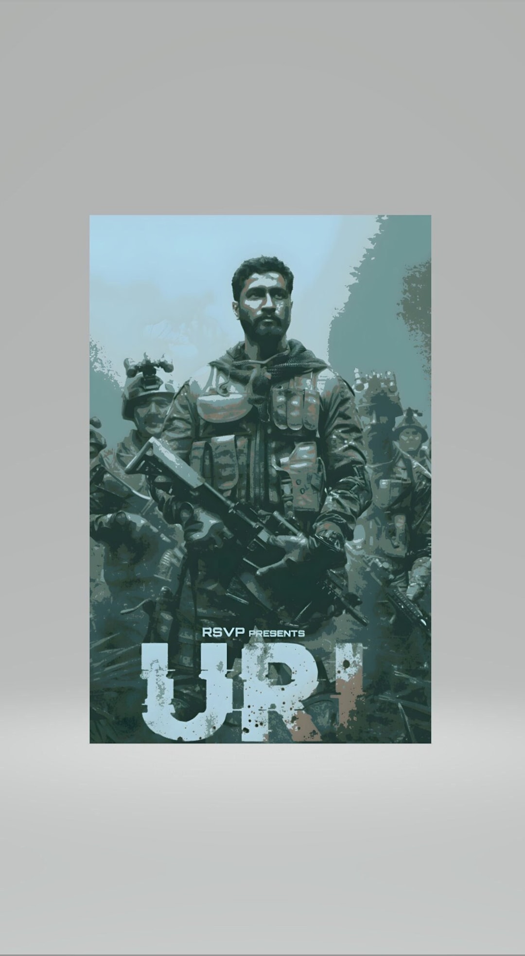 Uri Poster | Bollywood Movie Poster | Vicky Kaushal | Instant Download ...