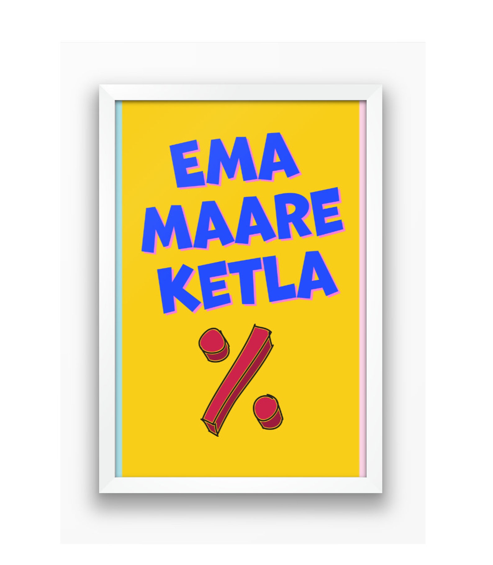 Gujarati Quote Funny Poster | Gujju Quote | Maare Ketla Taka | Wall Art ...