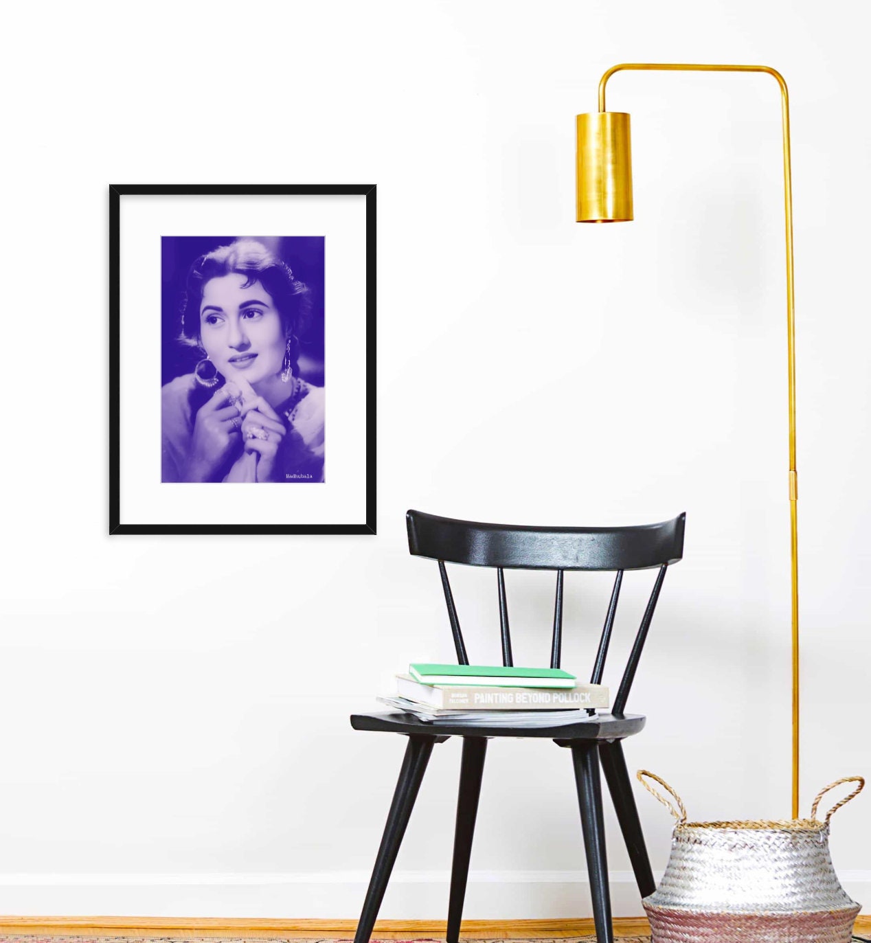 Madhubala Poster | Bollywood Actress | Vintage Art | Instant Download ...