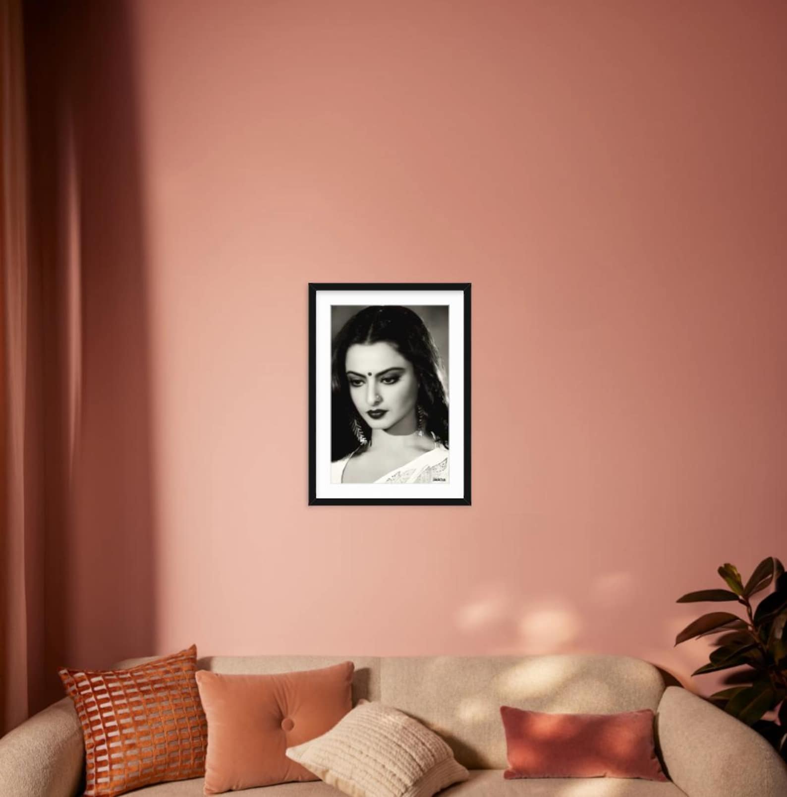 Rekha Poster | Bollywood Actress | Vintage Art | Instant Download - Etsy