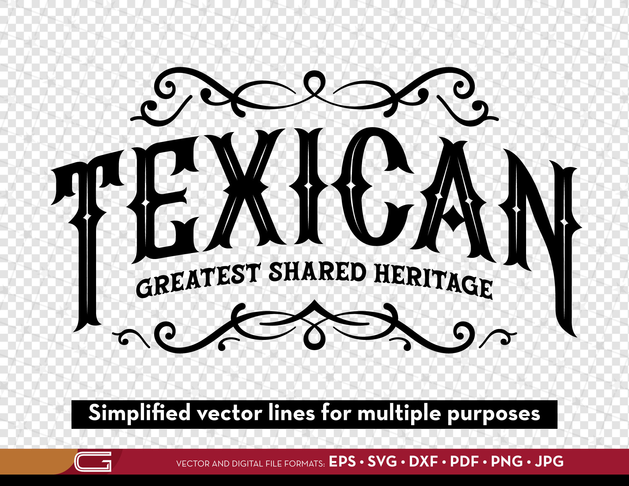 Texican SVG, Texas Heritage, Mexican Heritage, Decals, T-shirts ...