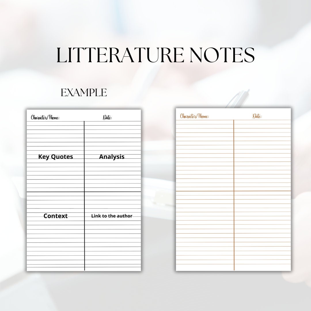 Note Taking Printable Paper Templates Blurting Method Cornell Notes ... Note Taking Printable Paper Templates Blurting Method Cornell Notes ...