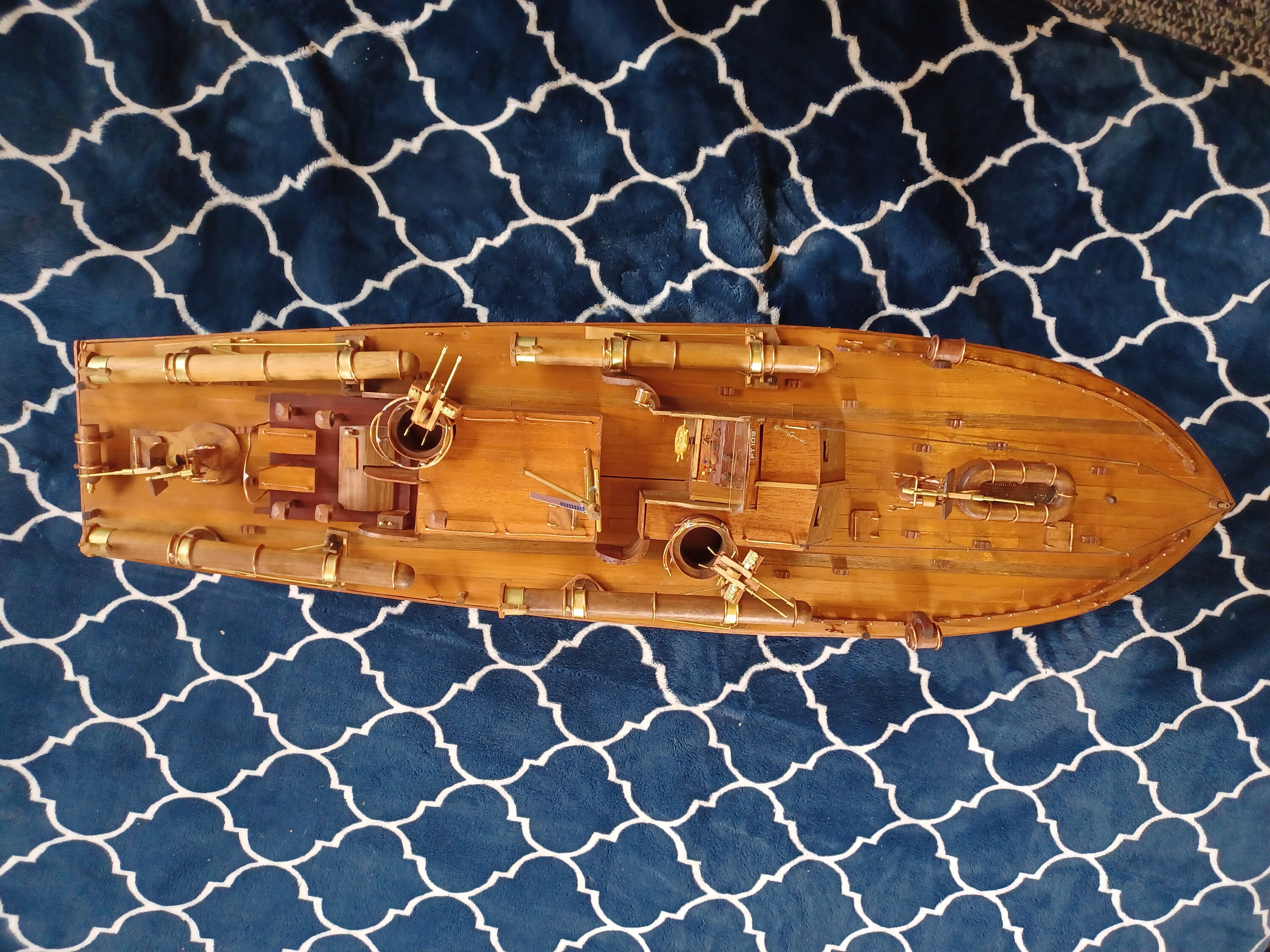 Wooden PT Boat Model - Etsy