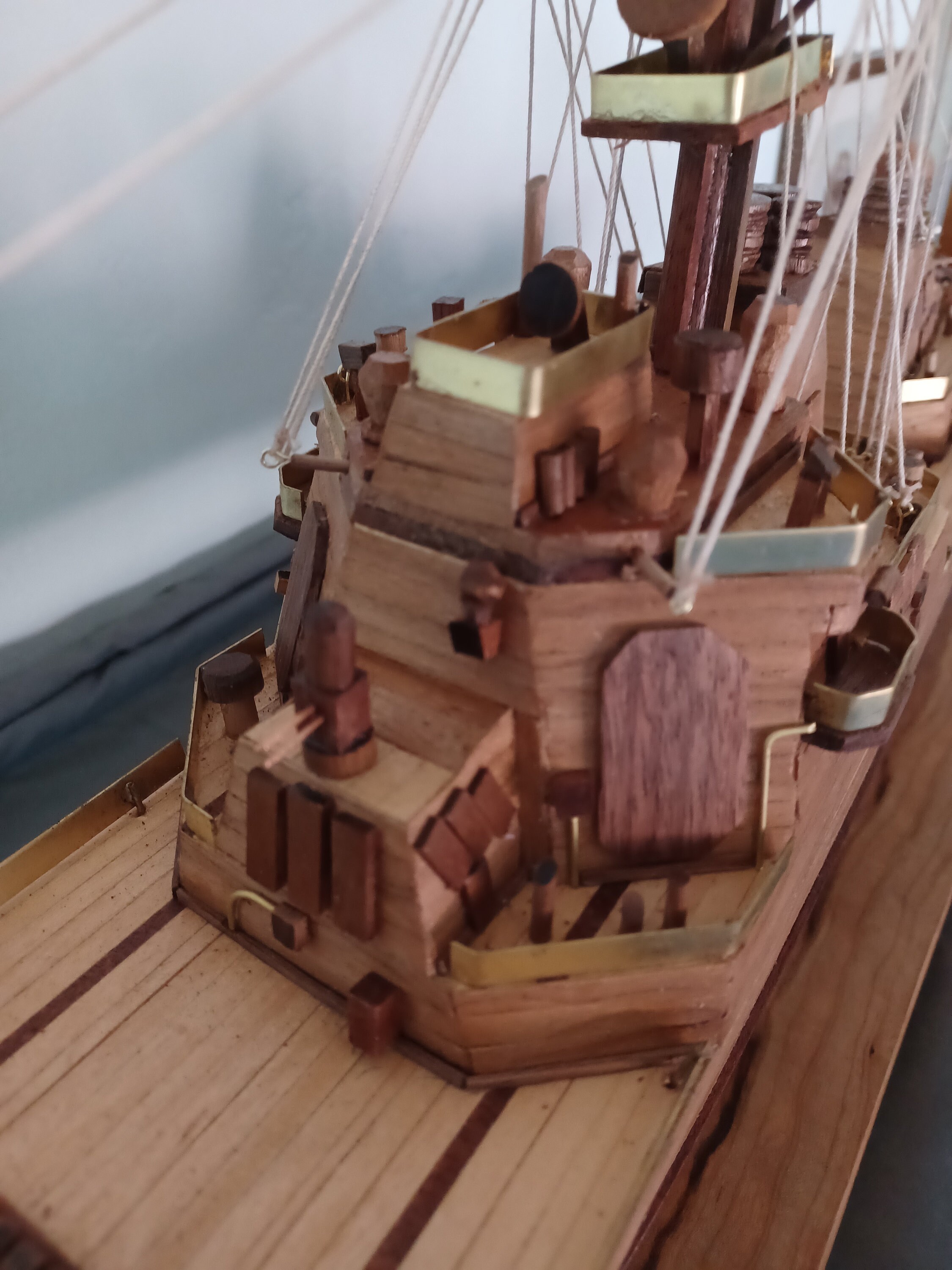 Wooden USS Arleigh Burke Display Model - Etsy