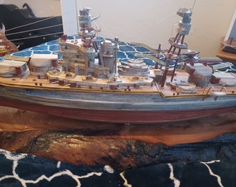 Wooden USS Arleigh Burke Display Model - Etsy