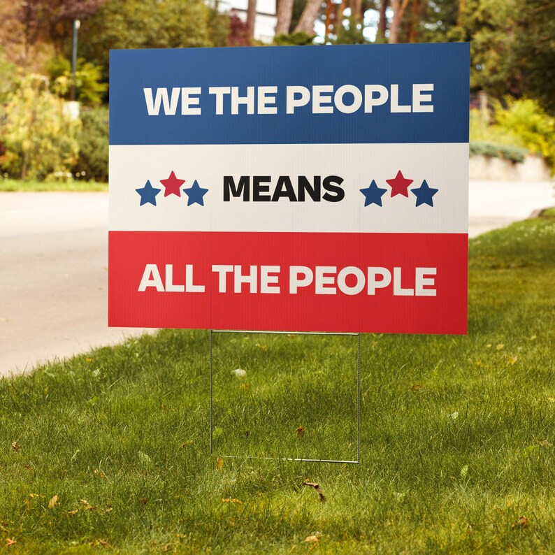 We the People Means All the People - Fight Against Tyranny! Anti-trump ...