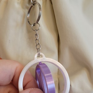 BTS Logo Spinning Keychain 3d Print - Etsy