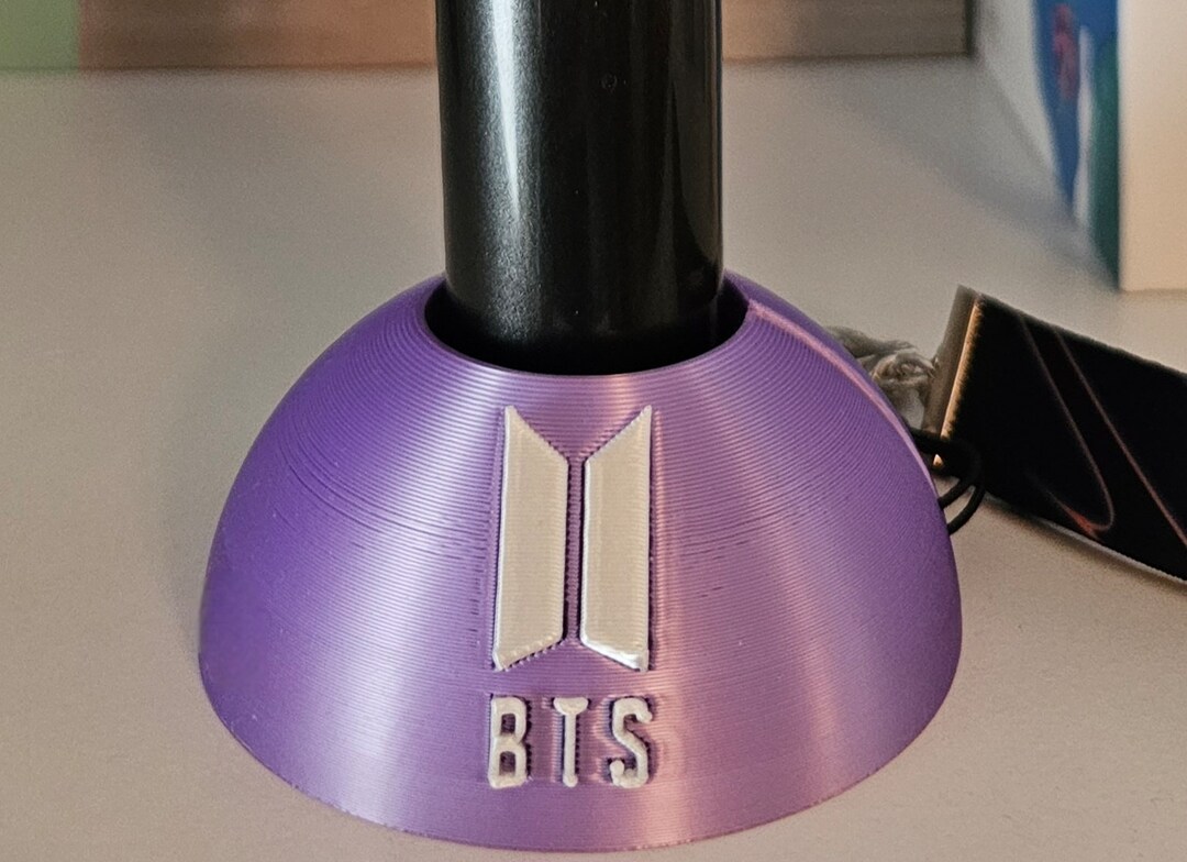 BTS Army Bomb Stand/display for Lightstick 3d Print for the "version 2 ...