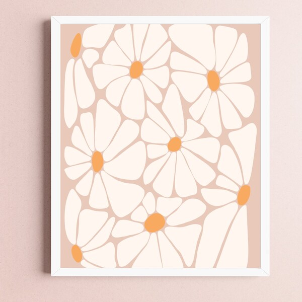 Abstract Floral Art - Etsy