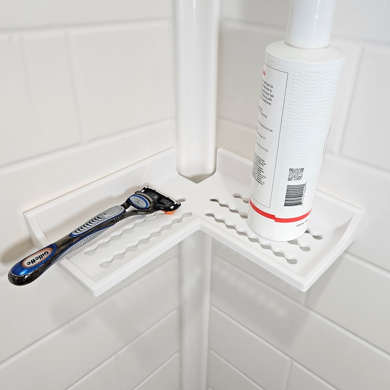 Corner Shelf Shower Shampoo Holder - Etsy