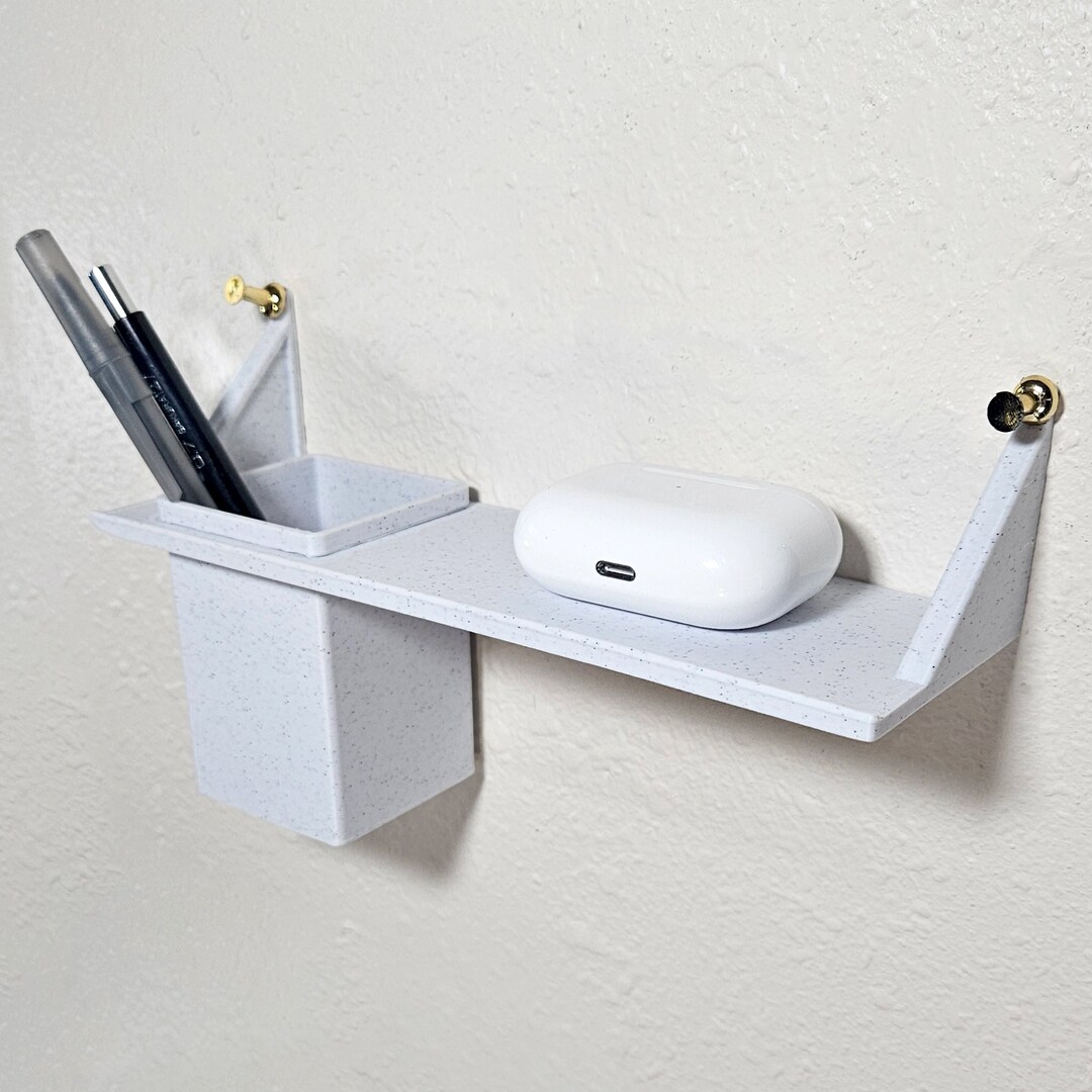 Cubicle/office Shelf With Removable Pencil Storage Tray - Comes in ...