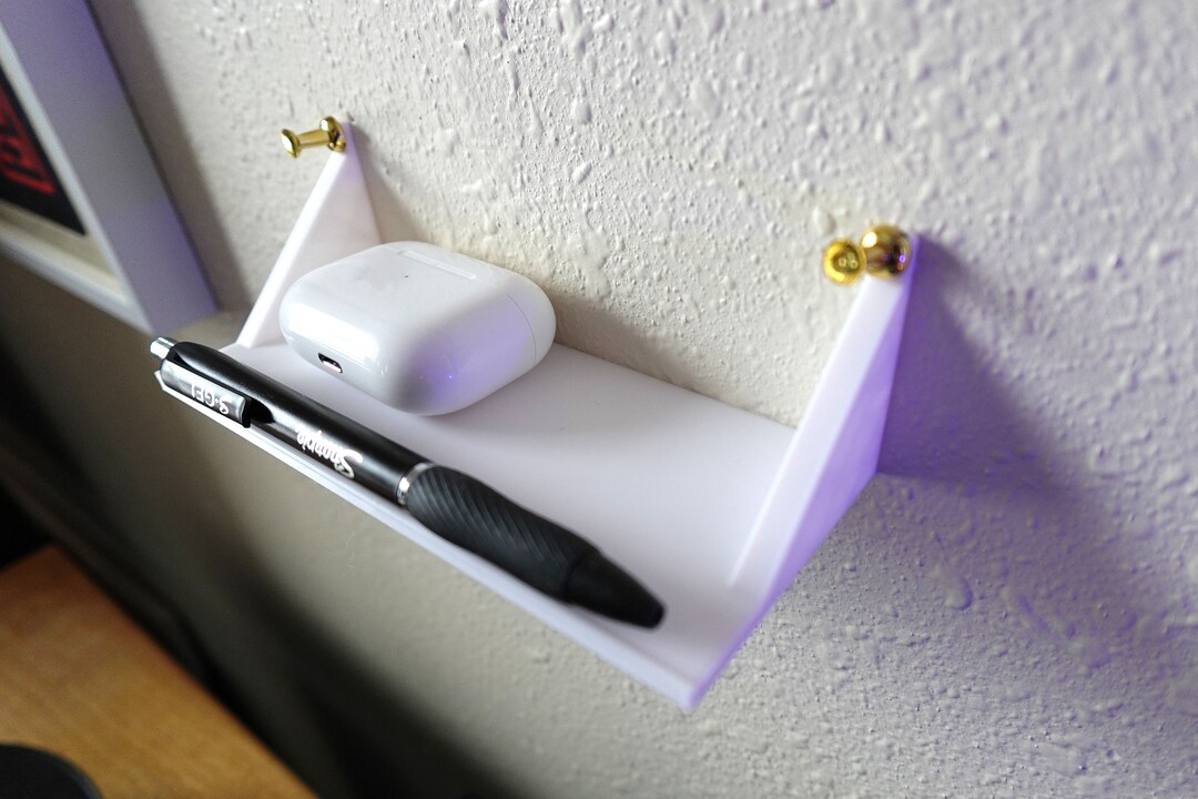 Cubicle Shelf: Thumbtack Mounted Office Decor - Etsy
