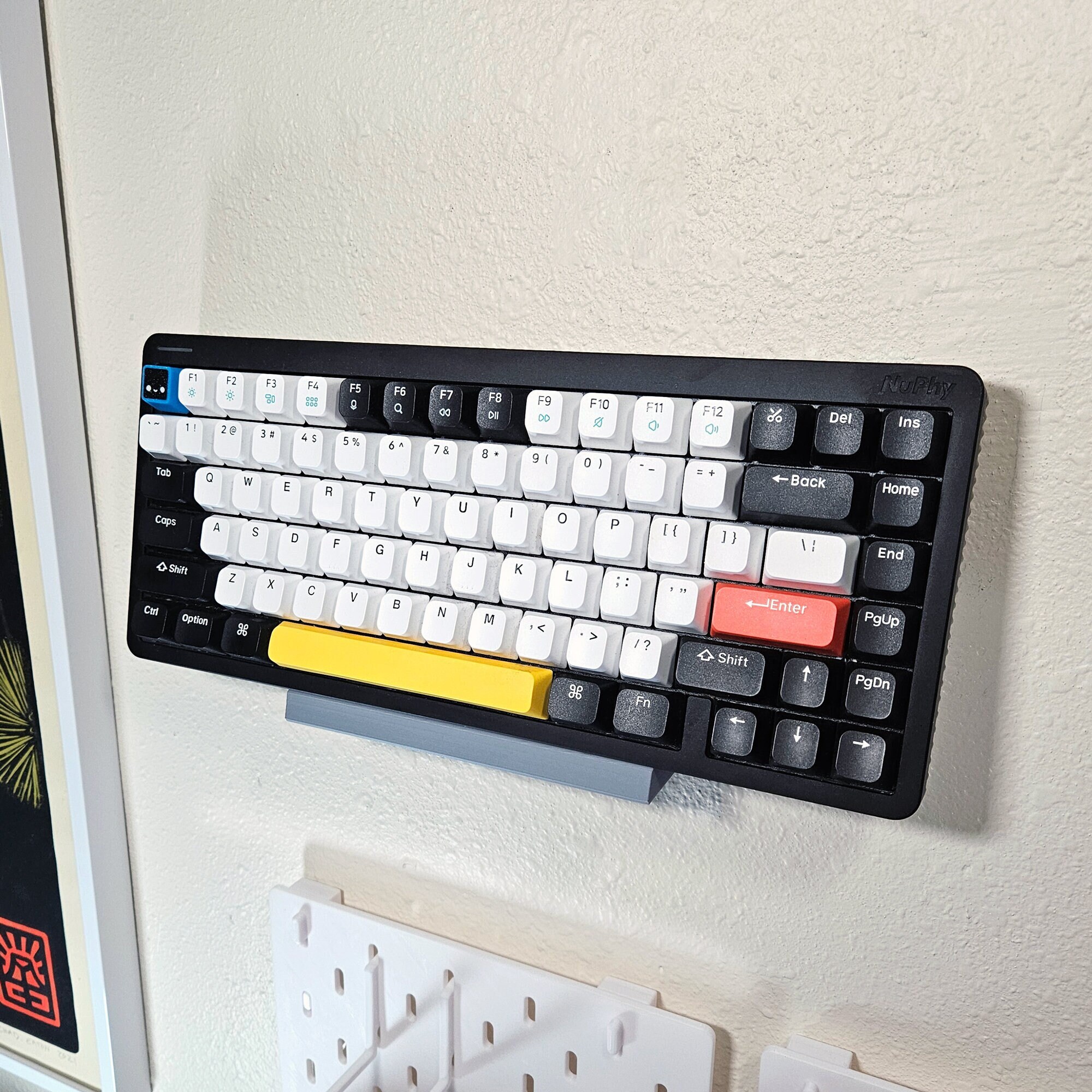 Mechanical Keyboard Wall Shelf/stand Securely Displays Mechanical ...