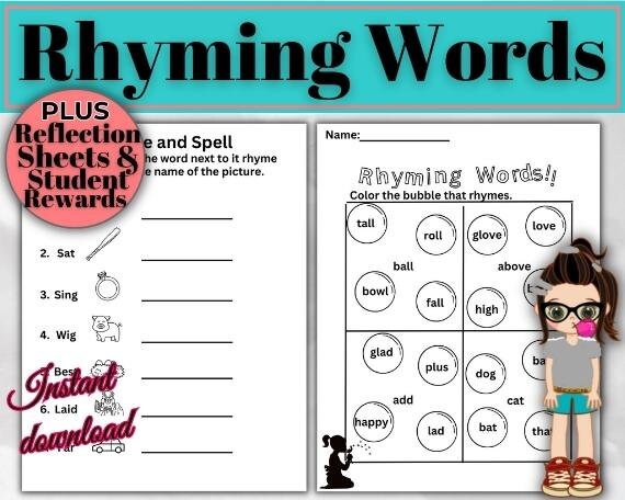 Rhyming Words List