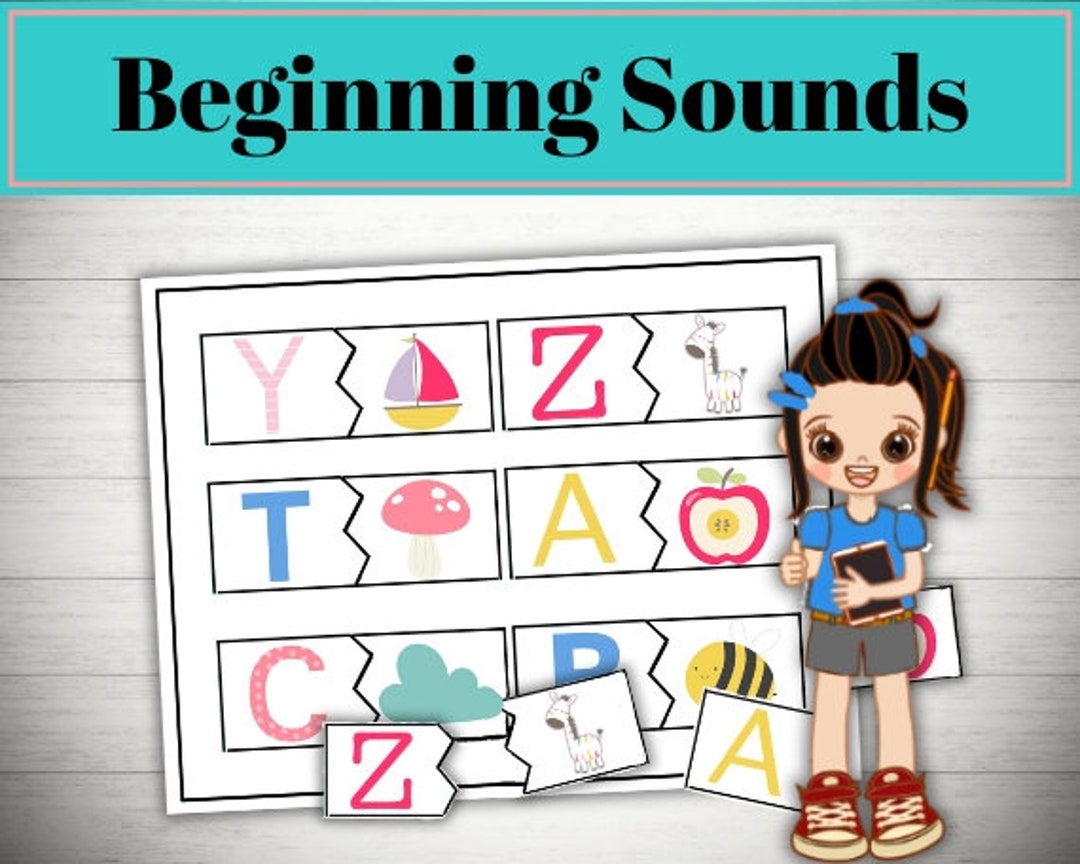 Printable Beginning Sounds Worksheets. Letter Sounds. Letters A-Z ...