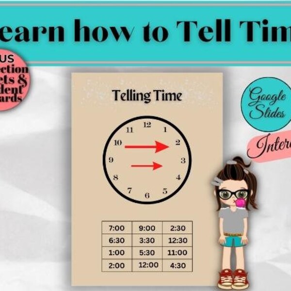 Telling Time - Etsy