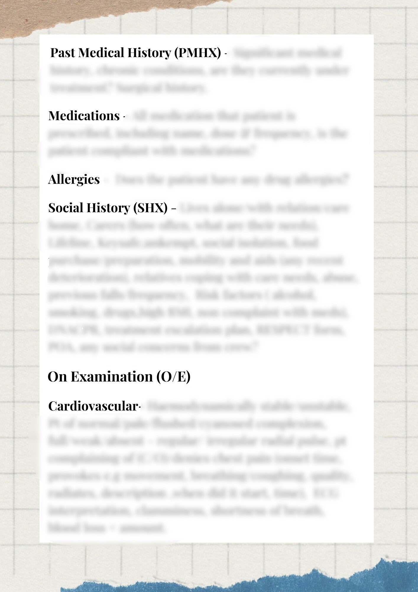 Healthcare Paperwork Template for Ambulance, Nurses & Paramedics - Etsy