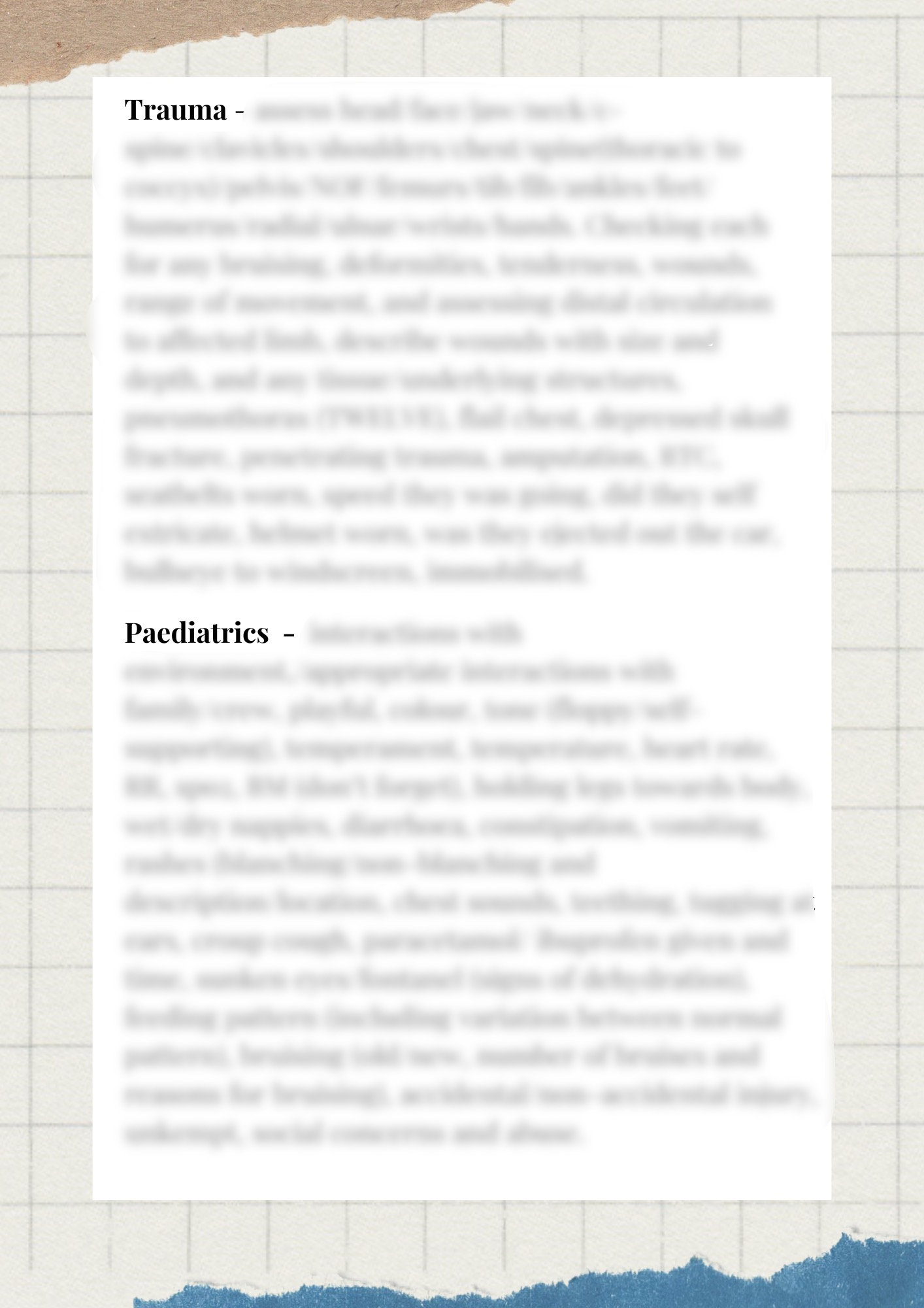 Healthcare Paperwork Template for Ambulance, Nurses & Paramedics - Etsy