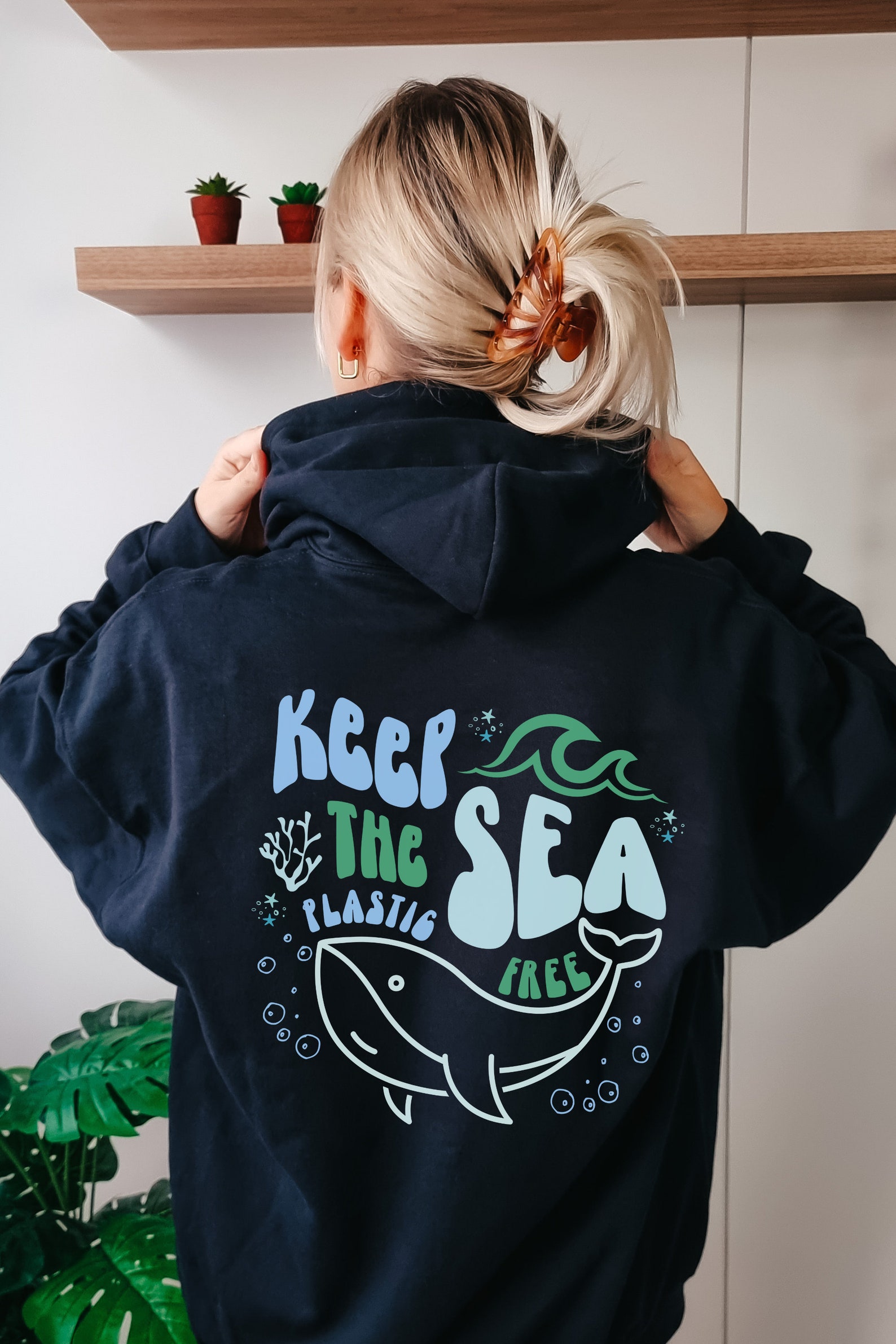 Beach Hoodie, Marine Biology Gift, VSCO Hoodie, Ocean Conservation ...