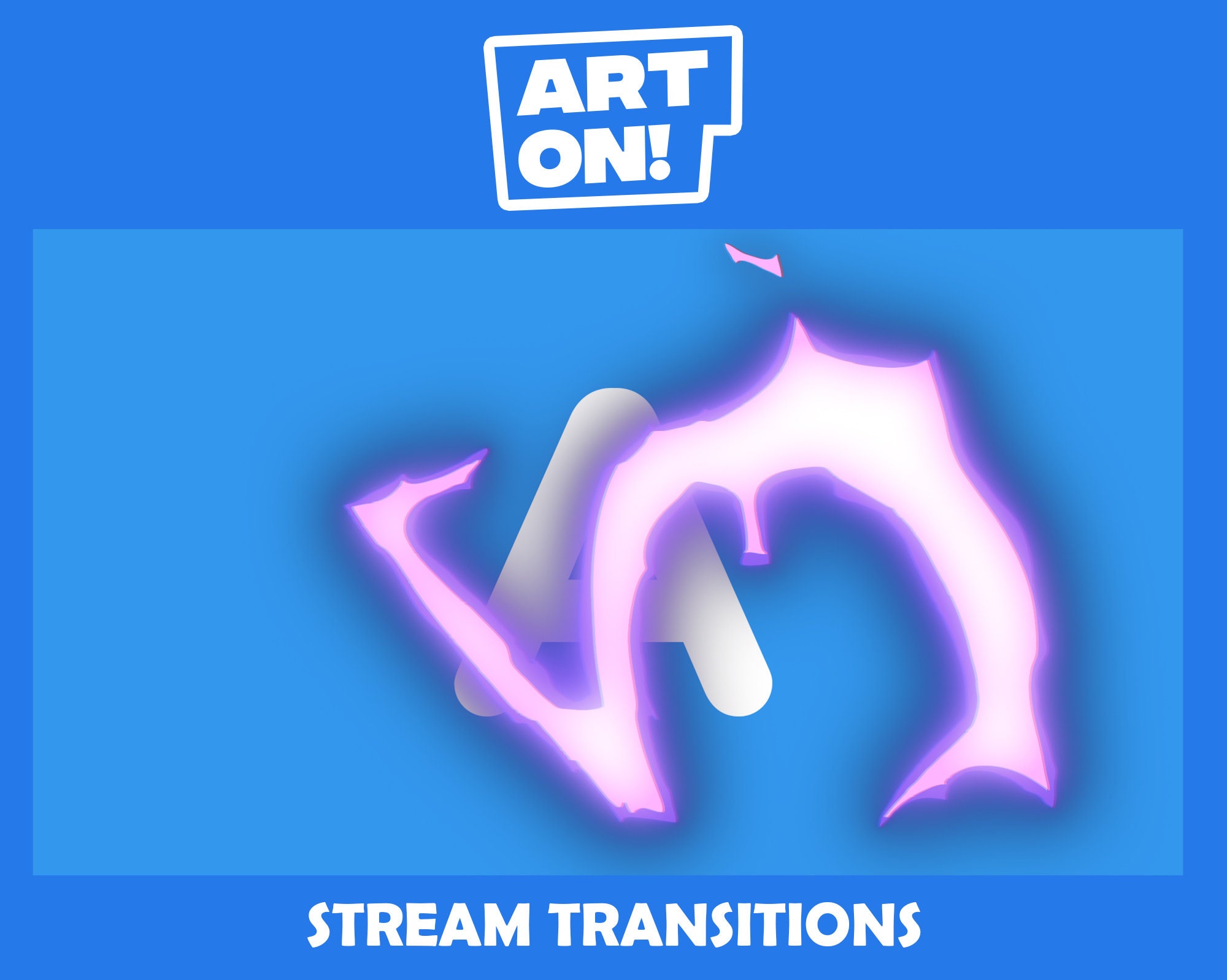 Purple Anime Speed Transition Twitch Transition, Animated Stream ...