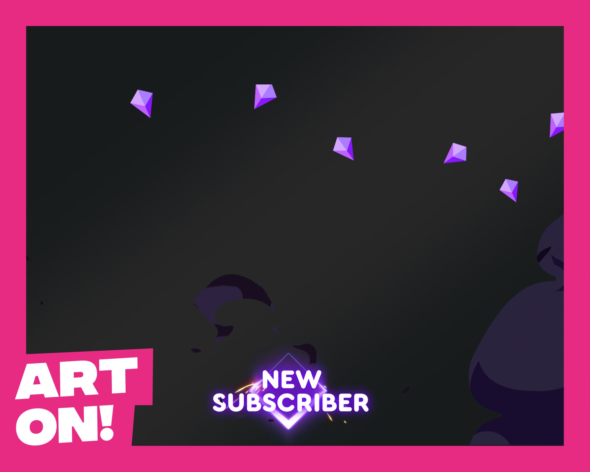 Twitch Bit Cheer Alert With Sound | Full Screen Transparent Overlay ...