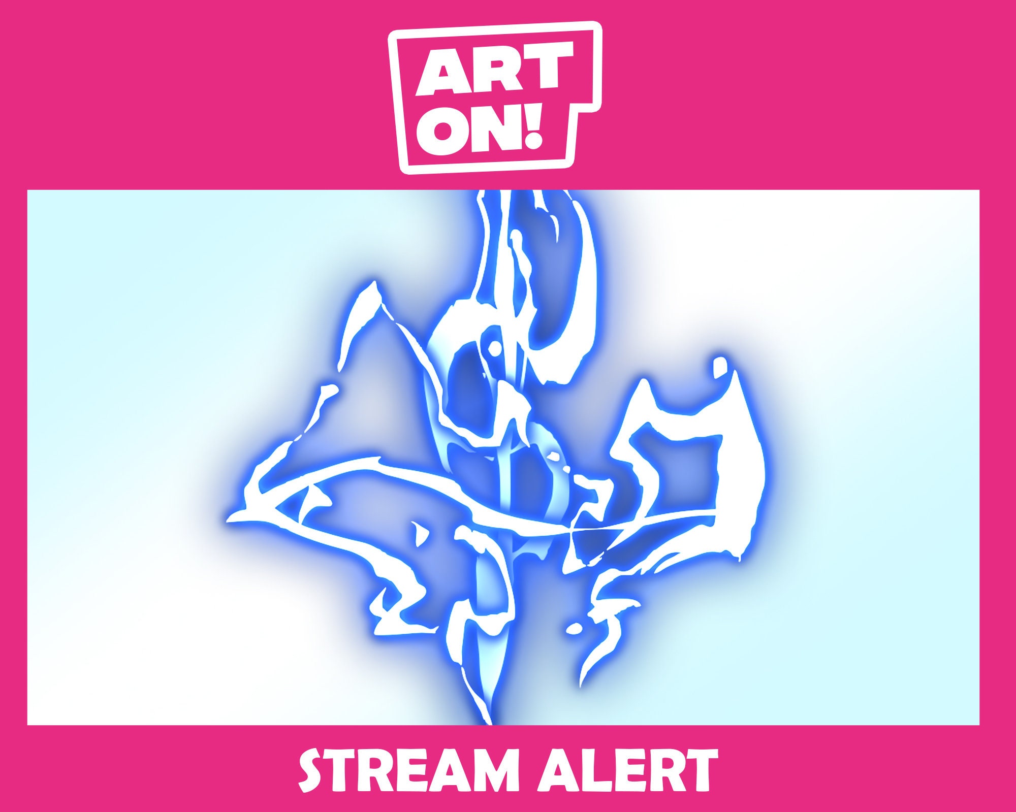 Blue Electric Anime Gifted Sub Alert for Twitch Twitch Streams ...