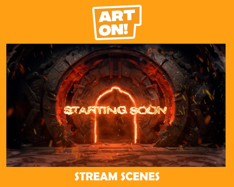 Diablo Animated Twitch Scenes | Twitch Stream Overlays | Stream ...