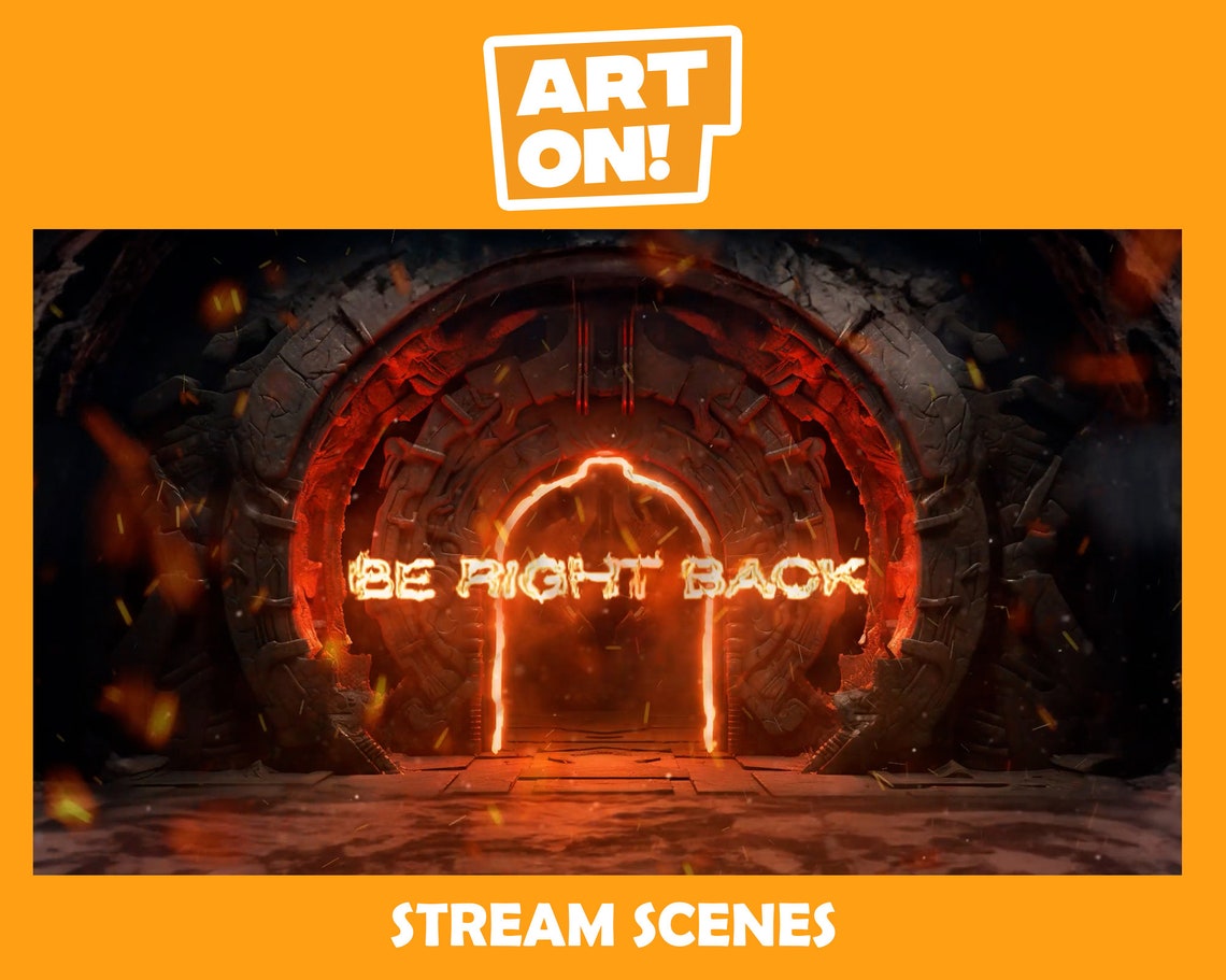 Diablo Animated Twitch Scenes Twitch Stream Overlays Stream Animated ...