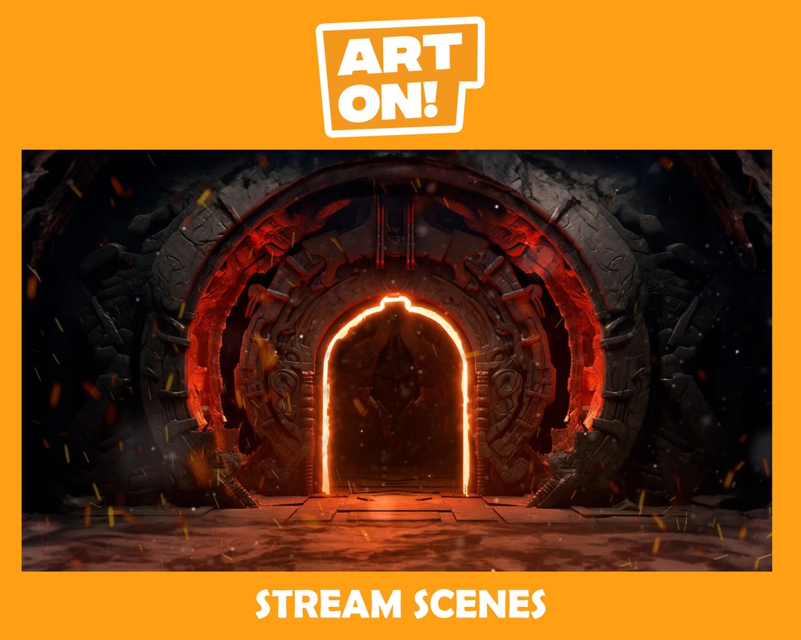 Diablo Animated Twitch Scenes Twitch Stream Overlays Stream Animated ...