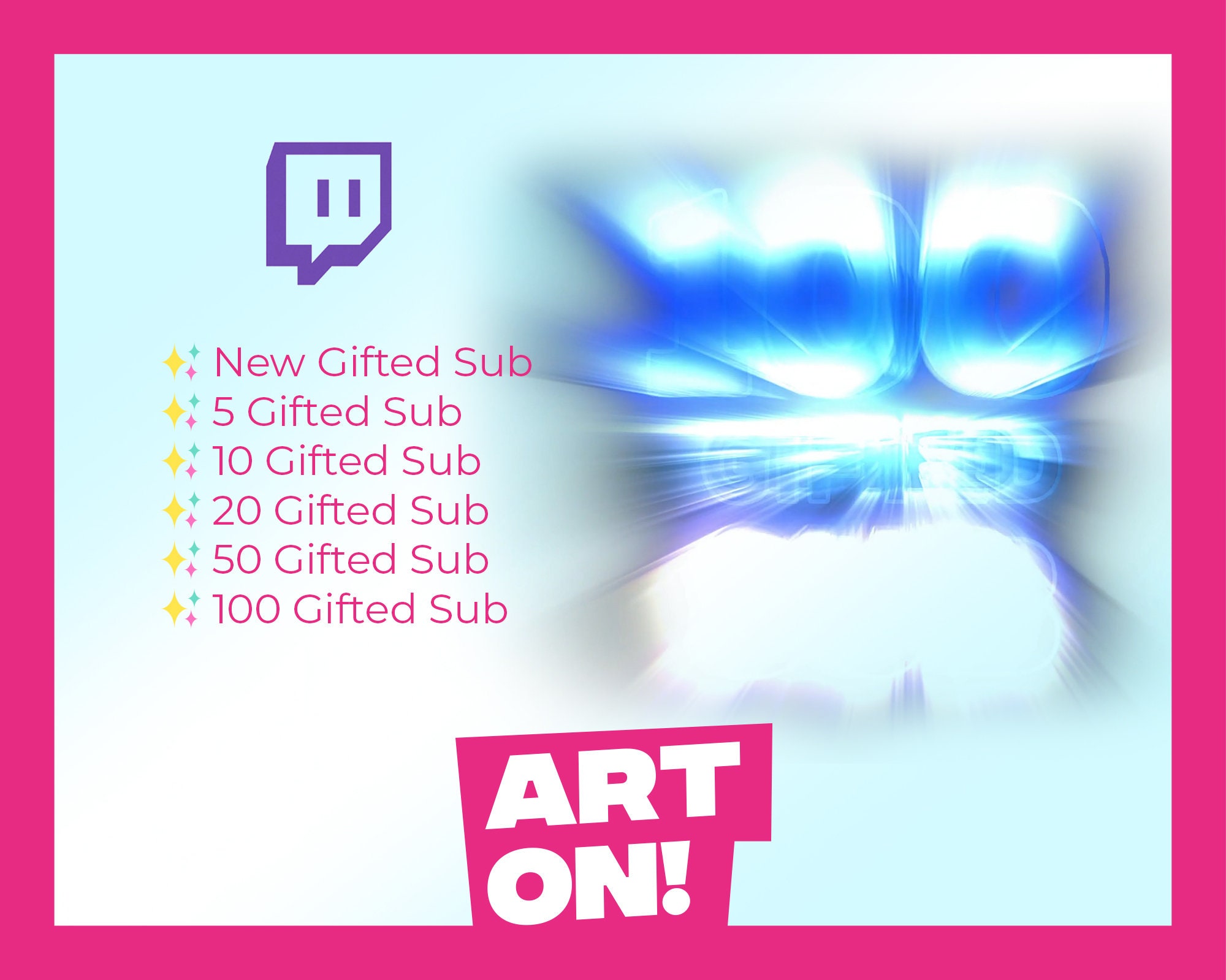 Retro Gifted Sub Alerts for Twitch | Twitch Streams, Community Gift ...