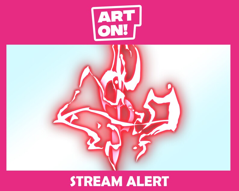 Red Electric Anime Gifted Sub Alert for Twitch Twitch Streams ...