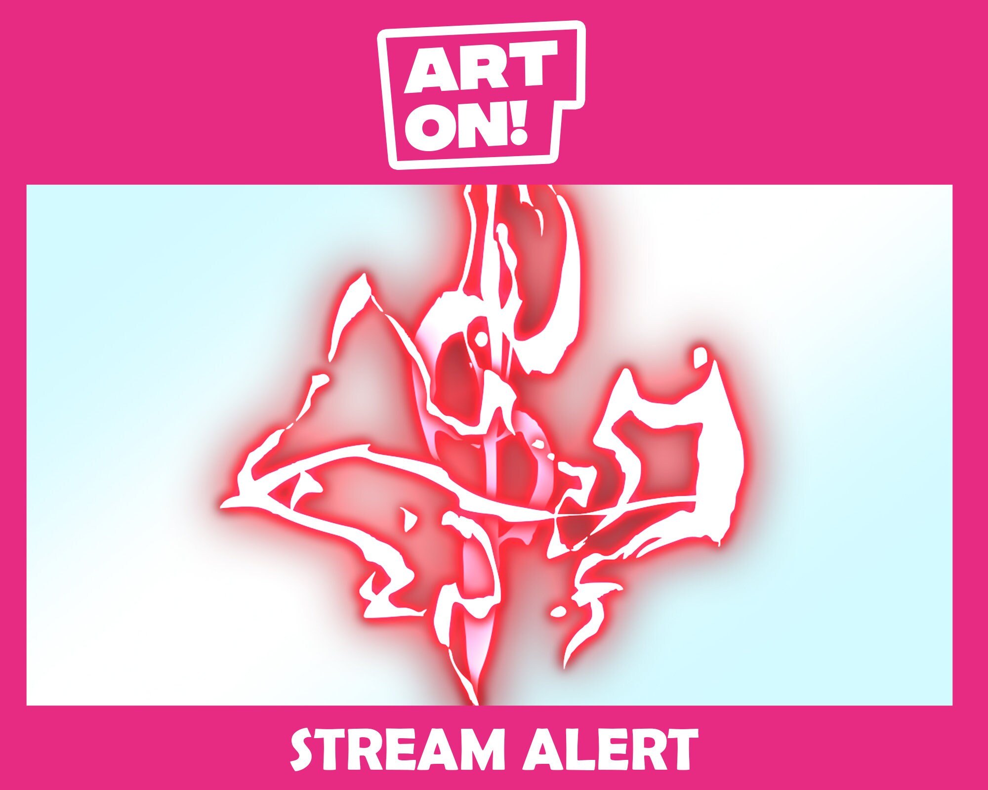 Red Electric Anime Gifted Sub Alert for Twitch Twitch Streams ...