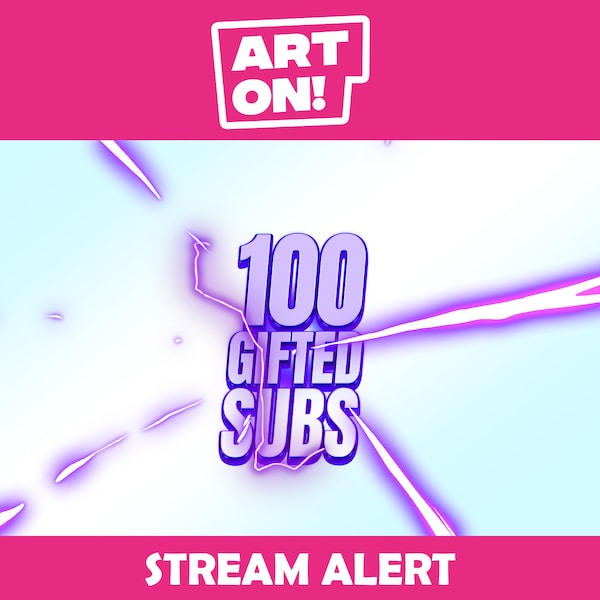 Twitch Alerts Sub - Etsy