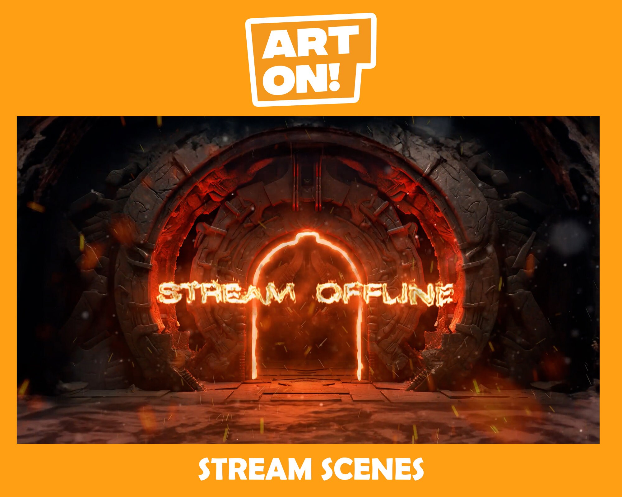 Diablo Animated Twitch Scenes | Twitch Stream Overlays | Stream ...