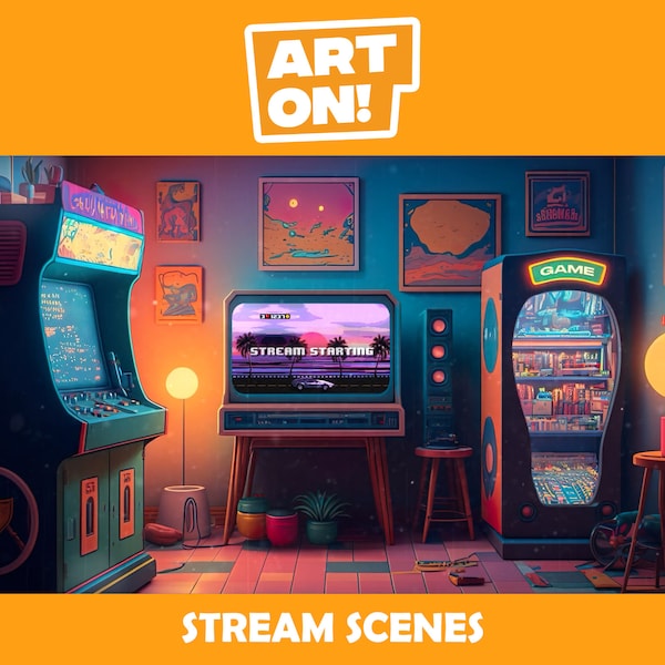 Arcade Overlays Twitch - Etsy