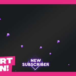 Twitch Bit Cheer Alert With Sound | Full Screen Transparent Overlay ...