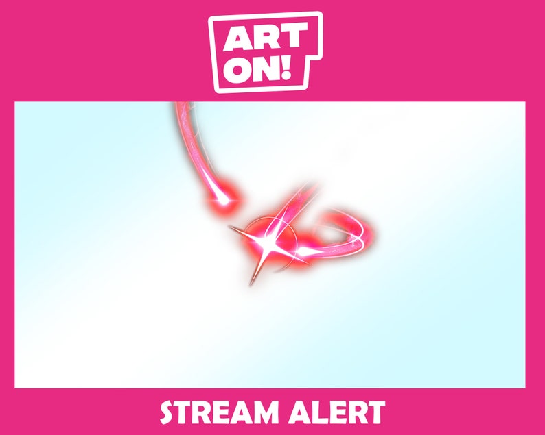 Red Electric Anime Gifted Sub Alert for Twitch Twitch Streams ...