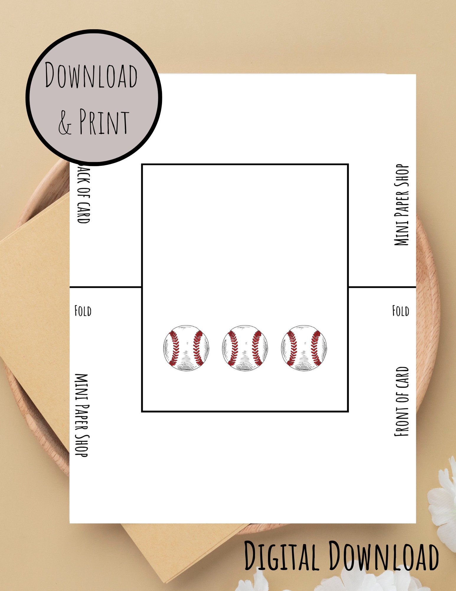 Thank You Card Baseball Printable Baseball Coach Card Baseball Card ...