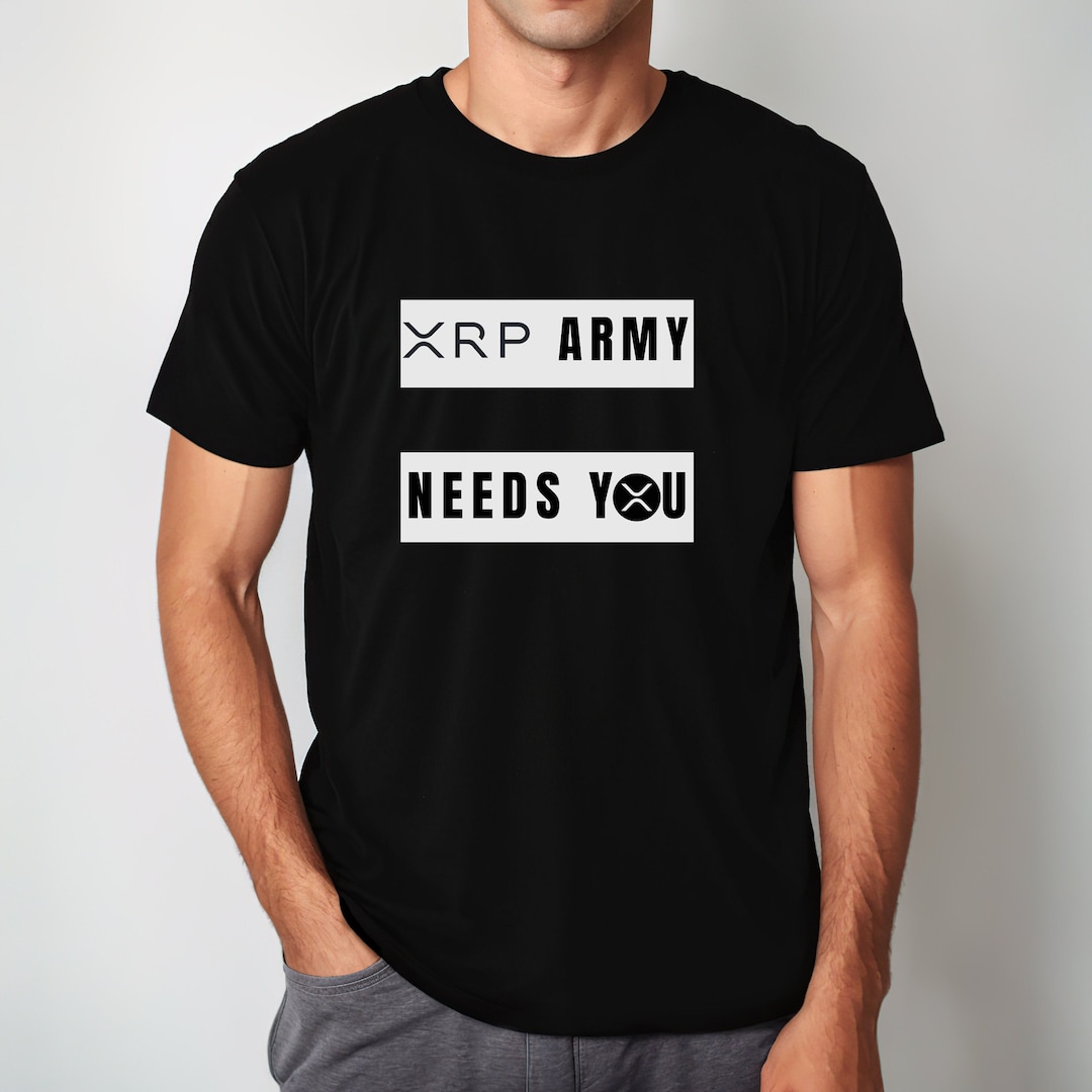 XRP Army Shirt, Ripple Needs You Cryptocurreny Tee - Etsy
