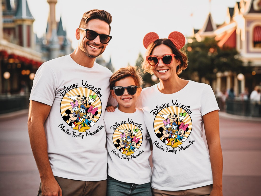 Disneyland Family Vacation Shirts, Disney Trip T-shirt, Family Matching Tshirts for Disneyworld ...