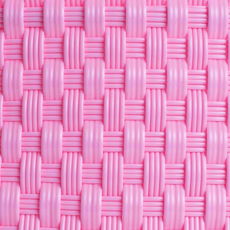 Light Pink Tote Fairtrade Plastic Bag, Handwoven Recycled Plastic Bag ...