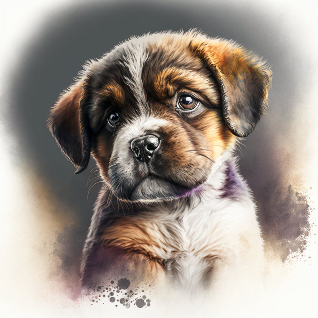 Digital Pet Portrait, Custom Pet, Custom Pet Design, Dog Drawing, Pet ...