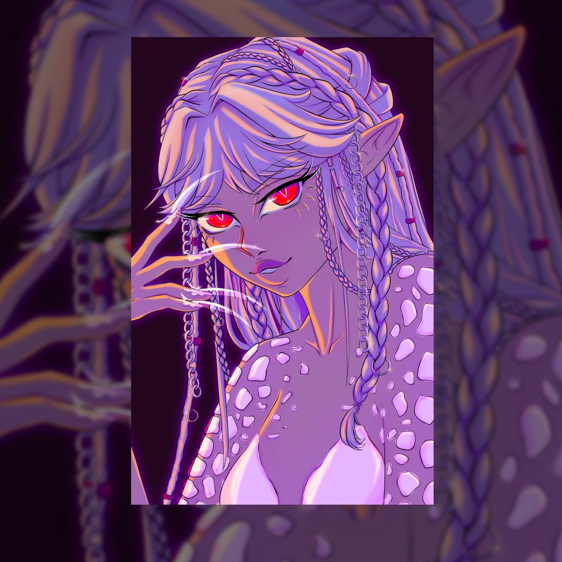 GRIMES From Shinigami Eyes - Character Poster Print 11"x17" - Etsy